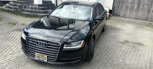 Black Audi A8 2016 in Riga, with an engine capacity of 3.00 L and mileage of 290 thousand km for 13900 €, photo 7 on AUTOMOTO.COM.LV