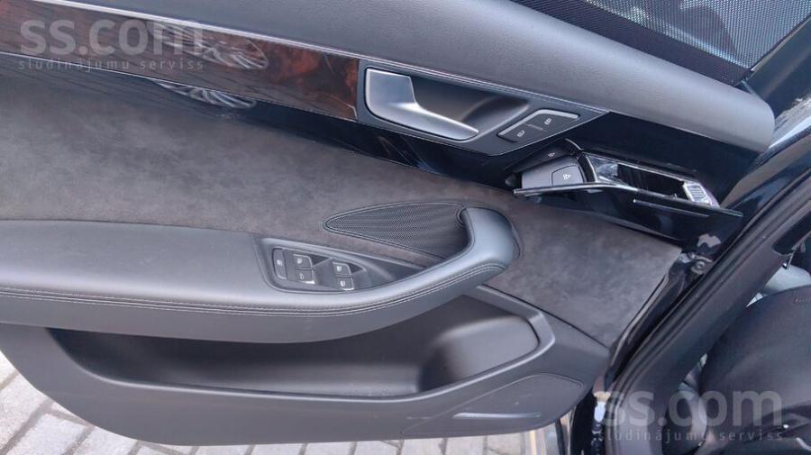 Black Audi A8 2016 in Riga, with an engine capacity of 3.00 L and mileage of 290 thousand km for 13900 €, photo 9 on AUTOMOTO.COM.LV