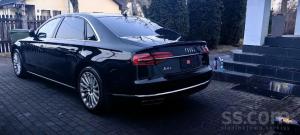 Melns Audi A8 2016 Rīga, ar dzinēja tilpumu 3.00 L un nobraukumu 290 tūkst. km par 13900 €, foto  vietnē AUTOMOTO.COM.LV