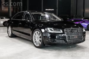 Melns Audi A8 2016 Rīga, ar dzinēja tilpumu 6.30 L un nobraukumu 210 tūkst. km par 35000 €, foto 4 vietnē AUTOMOTO.COM.LV