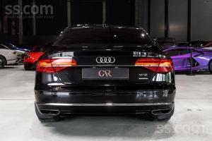 Melns Audi A8 2016 Rīga, ar dzinēja tilpumu 6.30 L un nobraukumu 210 tūkst. km par 35000 €, foto 6 vietnē AUTOMOTO.COM.LV