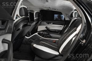 Melns Audi A8 2016 Rīga, ar dzinēja tilpumu 6.30 L un nobraukumu 210 tūkst. km par 35000 €, foto 12 vietnē AUTOMOTO.COM.LV