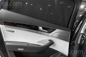 Melns Audi A8 2016 Rīga, ar dzinēja tilpumu 6.30 L un nobraukumu 210 tūkst. km par 35000 €, foto 30 vietnē AUTOMOTO.COM.LV