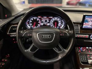 Melns Audi A8 2016 Viļņa, ar dzinēja tilpumu 3.99 L un nobraukumu 204 tūkst. km par 18550 €, foto 23 vietnē AUTOMOTO.COM.LV