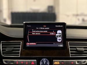 Melns Audi A8 2016 Viļņa, ar dzinēja tilpumu 3.99 L un nobraukumu 204 tūkst. km par 18550 €, foto 30 vietnē AUTOMOTO.COM.LV