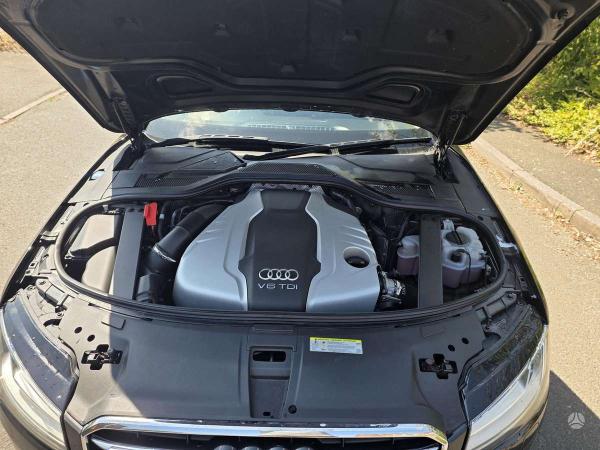 Melns Audi A8 2016 Jurbarkas, ar dzinēja tilpumu 2.97 L un nobraukumu 269 tūkst. km par 9950 €, foto 8 vietnē AUTOMOTO.COM.LV