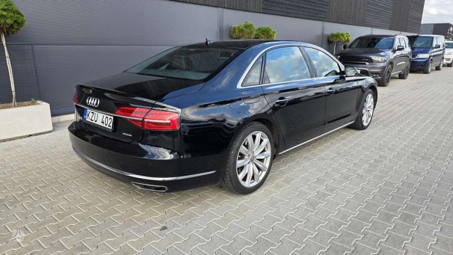 Melns Audi A8 2016 Šauļi, ar dzinēja tilpumu 3.00 L un nobraukumu 121 tūkst. km par 21500 €, foto 8 vietnē AUTOMOTO.COM.LV