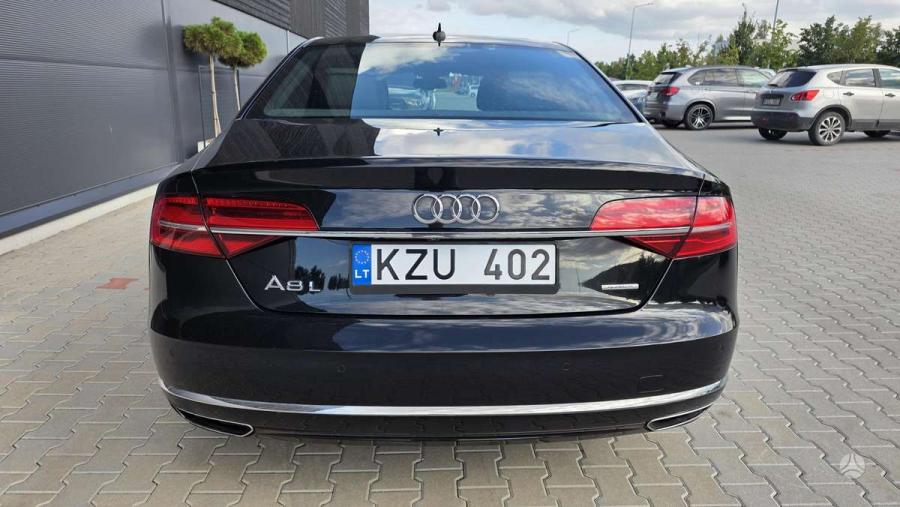 Melns Audi A8 2016 Šauļi, ar dzinēja tilpumu 3.00 L un nobraukumu 121 tūkst. km par 21500 €, foto 9 vietnē AUTOMOTO.COM.LV