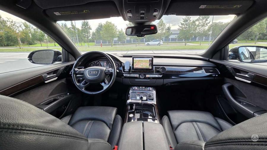 Melns Audi A8 2016 Šauļi, ar dzinēja tilpumu 3.00 L un nobraukumu 121 tūkst. km par 21500 €, foto 17 vietnē AUTOMOTO.COM.LV