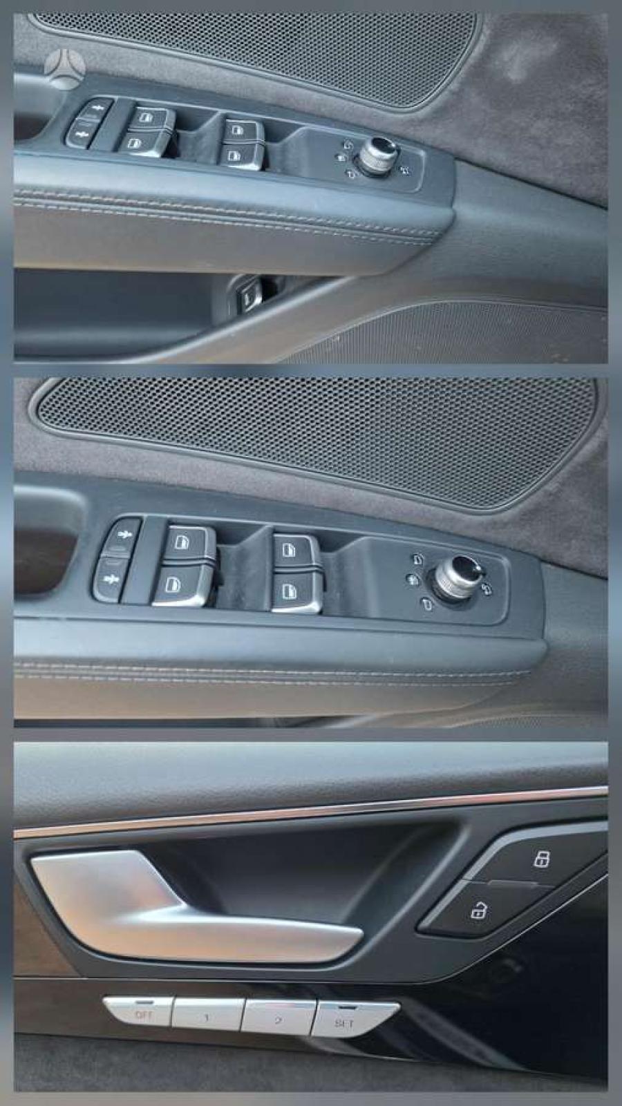 Melns Audi A8 2016 Šauļi, ar dzinēja tilpumu 3.00 L un nobraukumu 121 tūkst. km par 21500 €, foto 24 vietnē AUTOMOTO.COM.LV