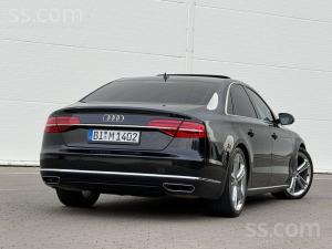 Black Audi A8 2016 in Riga, with an engine capacity of 4.20 L and mileage of 0 thousand km for 18500 €, photo 5 on AUTOMOTO.COM.LV