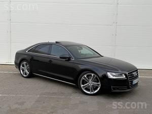 Black Audi A8 2016 in Riga, with an engine capacity of 4.20 L and mileage of 0 thousand km for 18500 €, photo 13 on AUTOMOTO.COM.LV