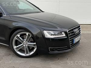 Black Audi A8 2016 in Riga, with an engine capacity of 4.20 L and mileage of 0 thousand km for 18500 €, photo 22 on AUTOMOTO.COM.LV