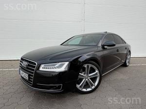 Black Audi A8 2016 in Riga, with an engine capacity of 4.20 L and mileage of 0 thousand km for 18500 €, photo 21 on AUTOMOTO.COM.LV