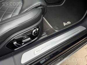 Black Audi A8 2016 in Riga, with an engine capacity of 4.20 L and mileage of 0 thousand km for 18500 €, photo 59 on AUTOMOTO.COM.LV