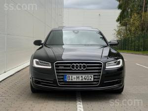 Black Audi A8 2016 in Riga, with an engine capacity of 4.20 L and mileage of 0 thousand km for 18500 €, photo 69 on AUTOMOTO.COM.LV