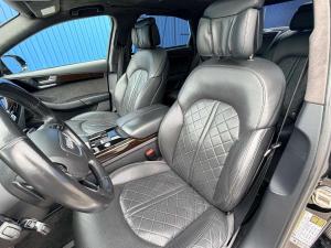 Black Audi A8 2017 in Kaunas, with an engine capacity of 3.99 L and mileage of 166 thousand km for 27900 €, photo 14 on AUTOMOTO.COM.LV
