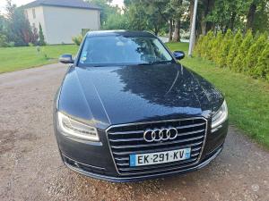 Melns Audi A8 2017 Telšiai, ar dzinēja tilpumu 2.97 L un nobraukumu 238 tūkst. km par 12300 €, foto 5 vietnē AUTOMOTO.COM.LV