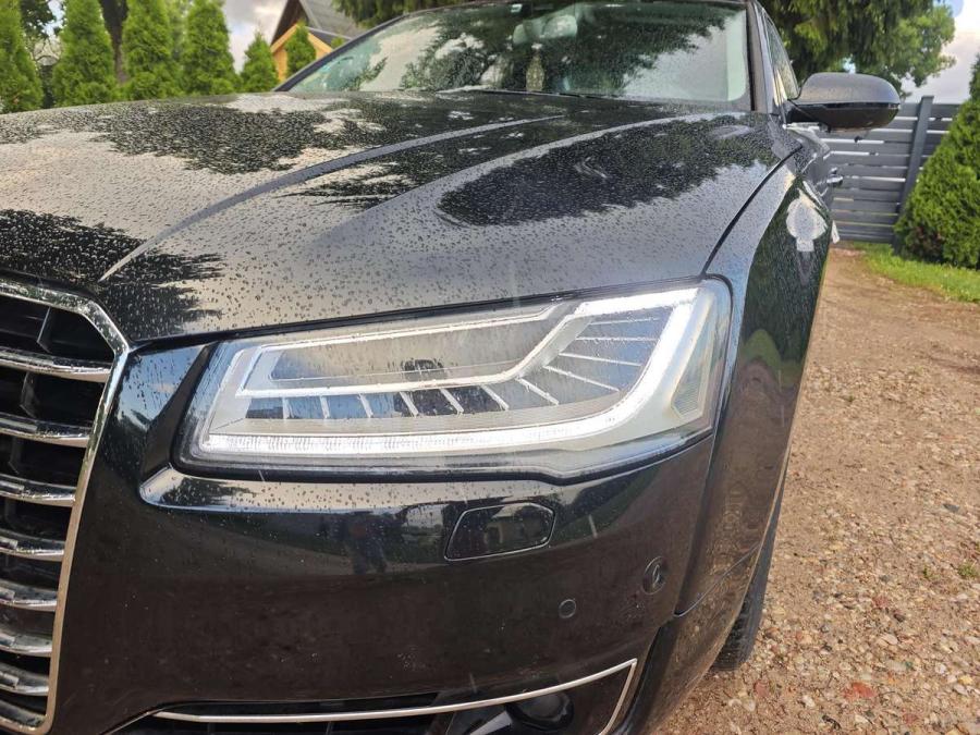 Melns Audi A8 2017 Telšiai, ar dzinēja tilpumu 2.97 L un nobraukumu 238 tūkst. km par 12300 €, foto 24 vietnē AUTOMOTO.COM.LV