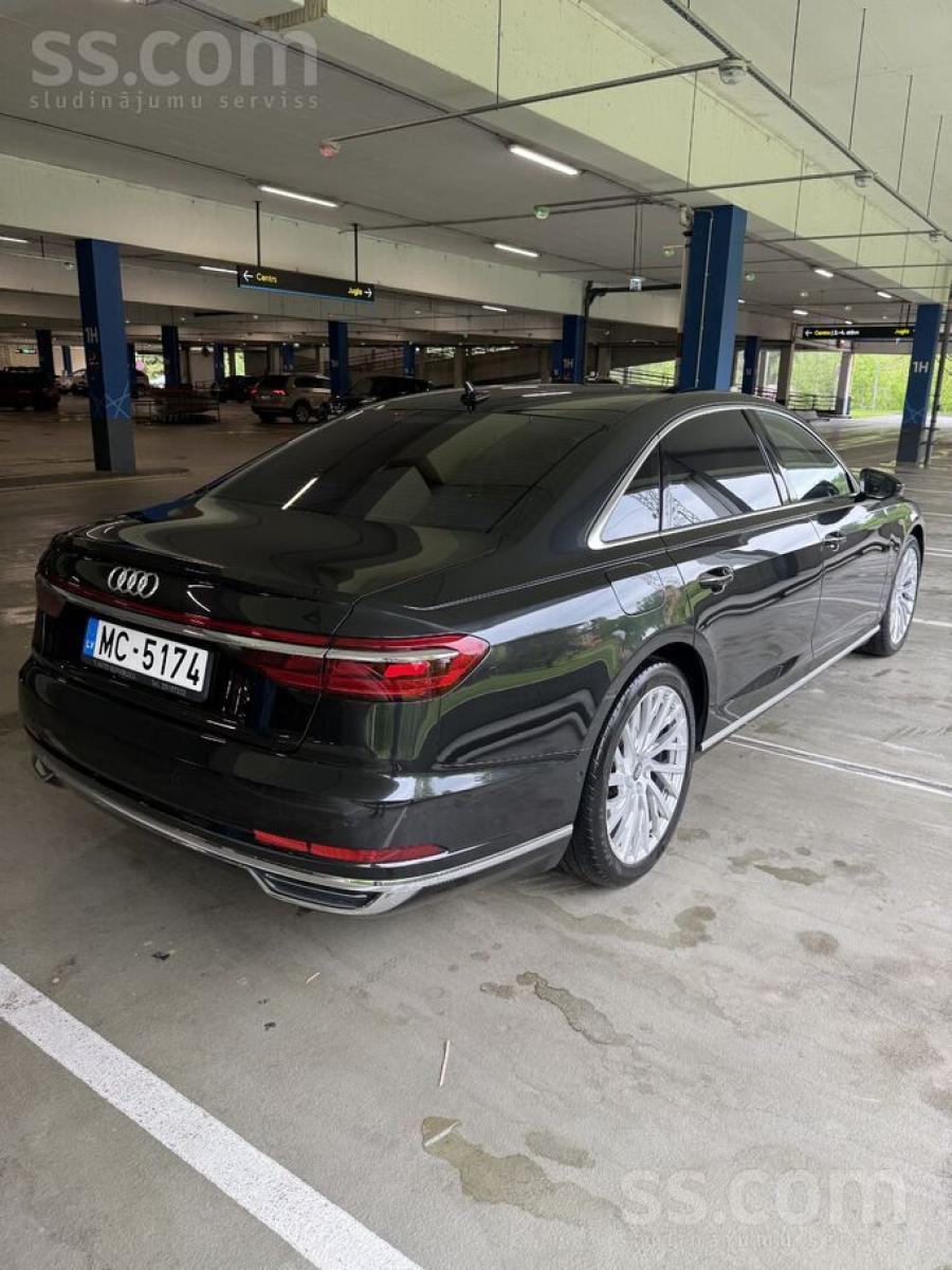 Melns Audi A8 2017 Rīga, ar dzinēja tilpumu 3.00 L un nobraukumu 135 tūkst. km par 39500 €, foto 4 vietnē AUTOMOTO.COM.LV