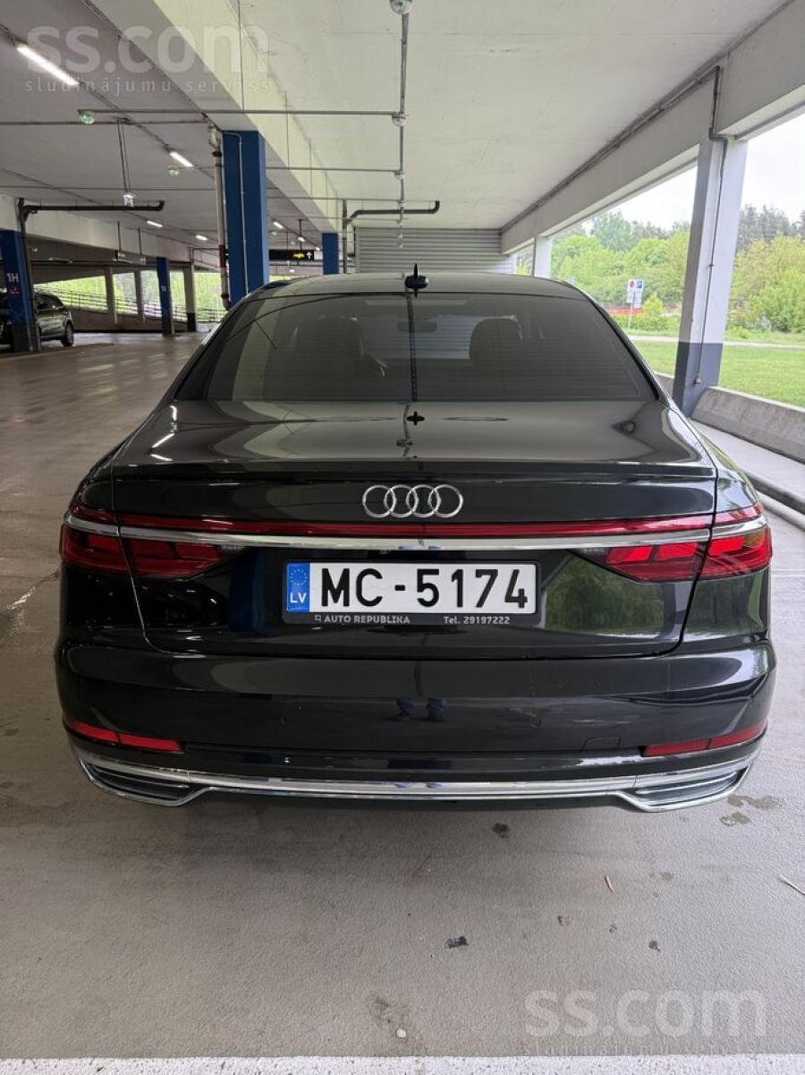 Melns Audi A8 2017 Rīga, ar dzinēja tilpumu 3.00 L un nobraukumu 135 tūkst. km par 39500 €, foto 5 vietnē AUTOMOTO.COM.LV