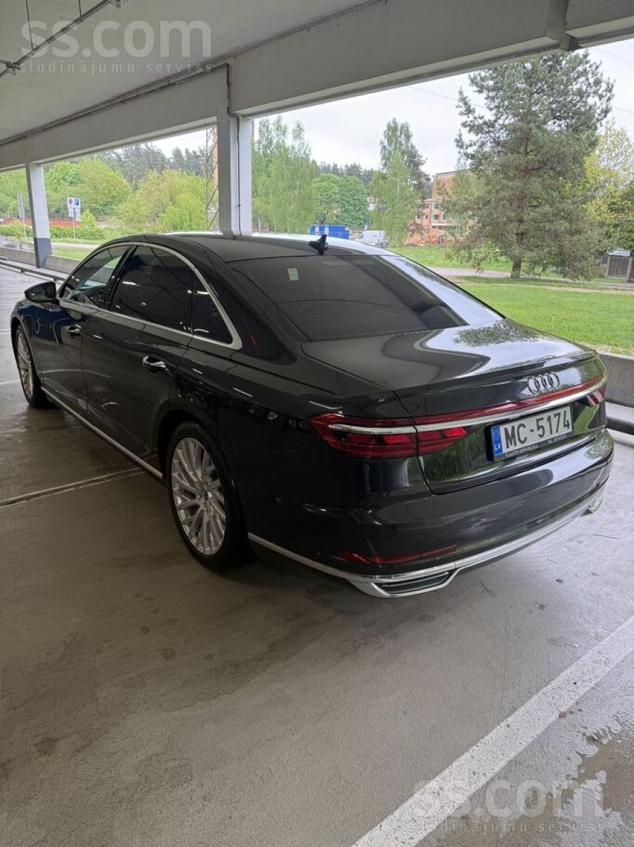 Melns Audi A8 2017 Rīga, ar dzinēja tilpumu 3.00 L un nobraukumu 135 tūkst. km par 39500 €, foto 6 vietnē AUTOMOTO.COM.LV
