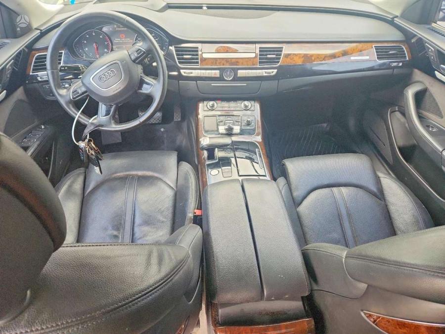 Melns Audi A8 2017 Klaipėda, ar dzinēja tilpumu 3.00 L un nobraukumu 170 tūkst. km par 8900 €, foto 9 vietnē AUTOMOTO.COM.LV