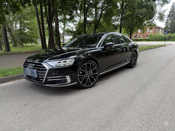 Black Audi A8 2017 in Alytus, with an engine capacity of 2.97 L and mileage of 205 thousand km for 36000 €, photo 6 on AUTOMOTO.COM.LV