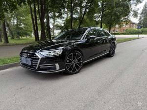 Black Audi A8 2017 in Alytus, with an engine capacity of 2.97 L and mileage of 205 thousand km for 36000 €, photo 6 on AUTOMOTO.COM.LV
