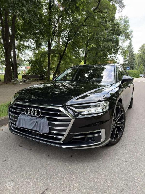 Black Audi A8 2017 in Alytus, with an engine capacity of 2.97 L and mileage of 205 thousand km for 36000 €, photo 7 on AUTOMOTO.COM.LV