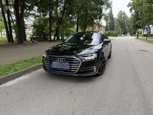 Black Audi A8 2017 in Alytus, with an engine capacity of 2.97 L and mileage of 205 thousand km for 36000 €, photo 8 on AUTOMOTO.COM.LV
