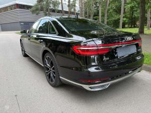 Black Audi A8 2017 in Alytus, with an engine capacity of 2.97 L and mileage of 205 thousand km for 36000 €, photo 14 on AUTOMOTO.COM.LV