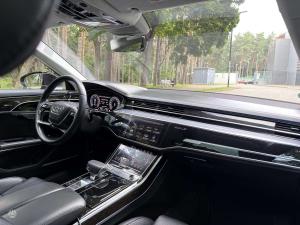 Black Audi A8 2017 in Alytus, with an engine capacity of 2.97 L and mileage of 205 thousand km for 36000 €, photo 17 on AUTOMOTO.COM.LV