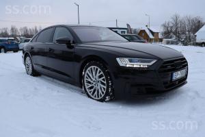 Melns Audi A8 2018 Gulbene, ar dzinēja tilpumu 3.00 L un nobraukumu 194 tūkst. km par 44990 €, foto 2 vietnē AUTOMOTO.COM.LV