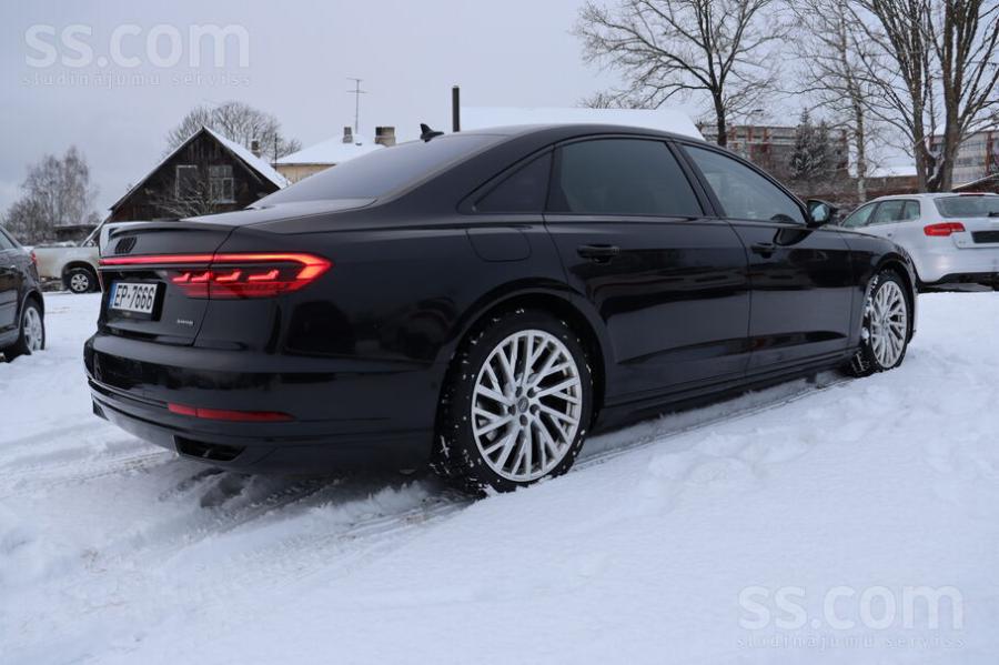 Melns Audi A8 2018 Gulbene, ar dzinēja tilpumu 3.00 L un nobraukumu 194 tūkst. km par 44990 €, foto 5 vietnē AUTOMOTO.COM.LV