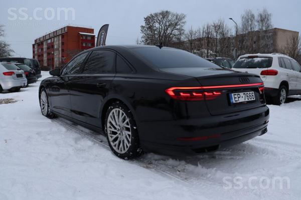 Melns Audi A8 2018 Gulbene, ar dzinēja tilpumu 3.00 L un nobraukumu 194 tūkst. km par 44990 €, foto 6 vietnē AUTOMOTO.COM.LV
