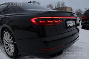 Melns Audi A8 2018 Gulbene, ar dzinēja tilpumu 3.00 L un nobraukumu 194 tūkst. km par 44990 €, foto 7 vietnē AUTOMOTO.COM.LV