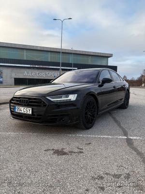 Black Audi A8 2018 in Tartu, with an engine capacity of 3.00 L and mileage of 159 thousand km for 38900 €, photo 3 on AUTOMOTO.COM.LV