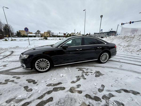 Melns Audi A8 2018 Tauragė, ar dzinēja tilpumu 3.00 L un nobraukumu 250 tūkst. km par 27900 €, foto 3 vietnē AUTOMOTO.COM.LV