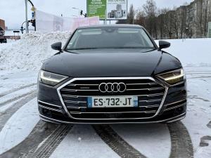Black Audi A8 2018 in Taurage, with an engine capacity of 3.00 L and mileage of 250 thousand km for 27900 €, photo 4 on AUTOMOTO.COM.LV