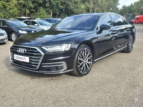 Melns Audi A8 2018 Viļņa, ar dzinēja tilpumu 3.00 L un nobraukumu 174 tūkst. km par 35900 €, foto 1 vietnē AUTOMOTO.COM.LV