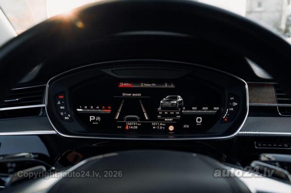 Melns Audi A8 2018 Tallina, ar dzinēja tilpumu 3.00 L un nobraukumu 150 tūkst. km par 37900 €, foto 11 vietnē AUTOMOTO.COM.LV