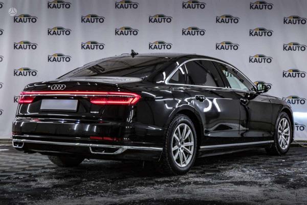Melns Audi A8 2018 Kauņa, ar dzinēja tilpumu 3.00 L un nobraukumu 240 tūkst. km par 36500 €, foto 3 vietnē AUTOMOTO.COM.LV