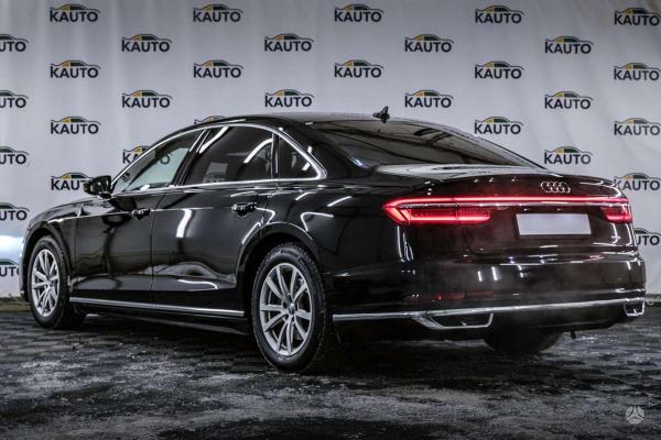 Melns Audi A8 2018 Kauņa, ar dzinēja tilpumu 3.00 L un nobraukumu 240 tūkst. km par 36500 €, foto 4 vietnē AUTOMOTO.COM.LV