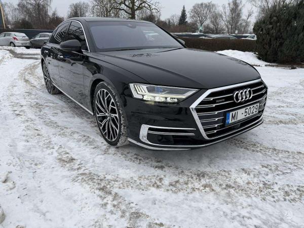 Melns Audi A8 2018 Jūrmala, ar dzinēja tilpumu 2.97 L un nobraukumu 159 tūkst. km par 36300 €, foto 2 vietnē AUTOMOTO.COM.LV