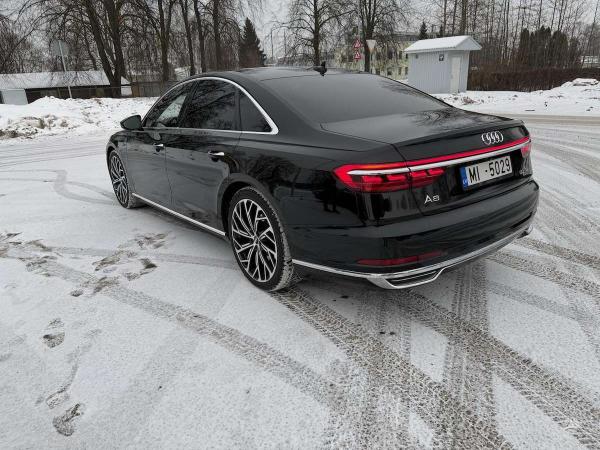 Melns Audi A8 2018 Jūrmala, ar dzinēja tilpumu 2.97 L un nobraukumu 159 tūkst. km par 36300 €, foto 3 vietnē AUTOMOTO.COM.LV