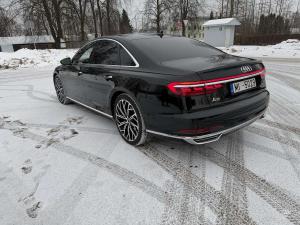 Melns Audi A8 2018 Jūrmala, ar dzinēja tilpumu 2.97 L un nobraukumu 159 tūkst. km par 36300 €, foto 3 vietnē AUTOMOTO.COM.LV