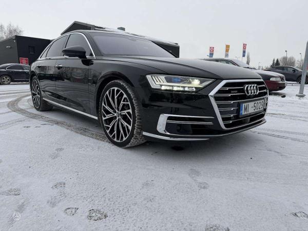 Melns Audi A8 2018 Jūrmala, ar dzinēja tilpumu 2.97 L un nobraukumu 159 tūkst. km par 36300 €, foto 5 vietnē AUTOMOTO.COM.LV