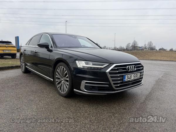 Black Audi A8 2018 in Viljandi, with an engine capacity of 3.00 L and mileage of 162 thousand km for 34900 €, photo 2 on AUTOMOTO.COM.LV