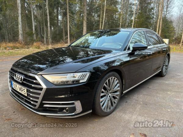 Melns Audi A8 2018 Tallina, ar dzinēja tilpumu 3.00 L un nobraukumu 134 tūkst. km par 36900 €, foto 1 vietnē AUTOMOTO.COM.LV